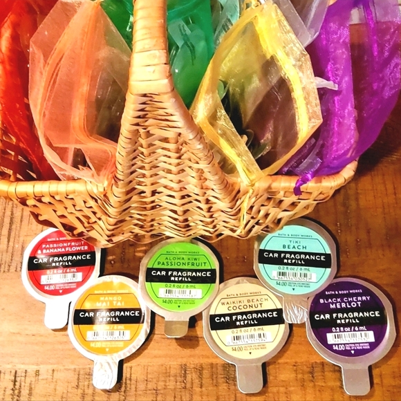 Bath & Body Works | Bath & Body | 6 Car Fragrance Refills | Poshmark
